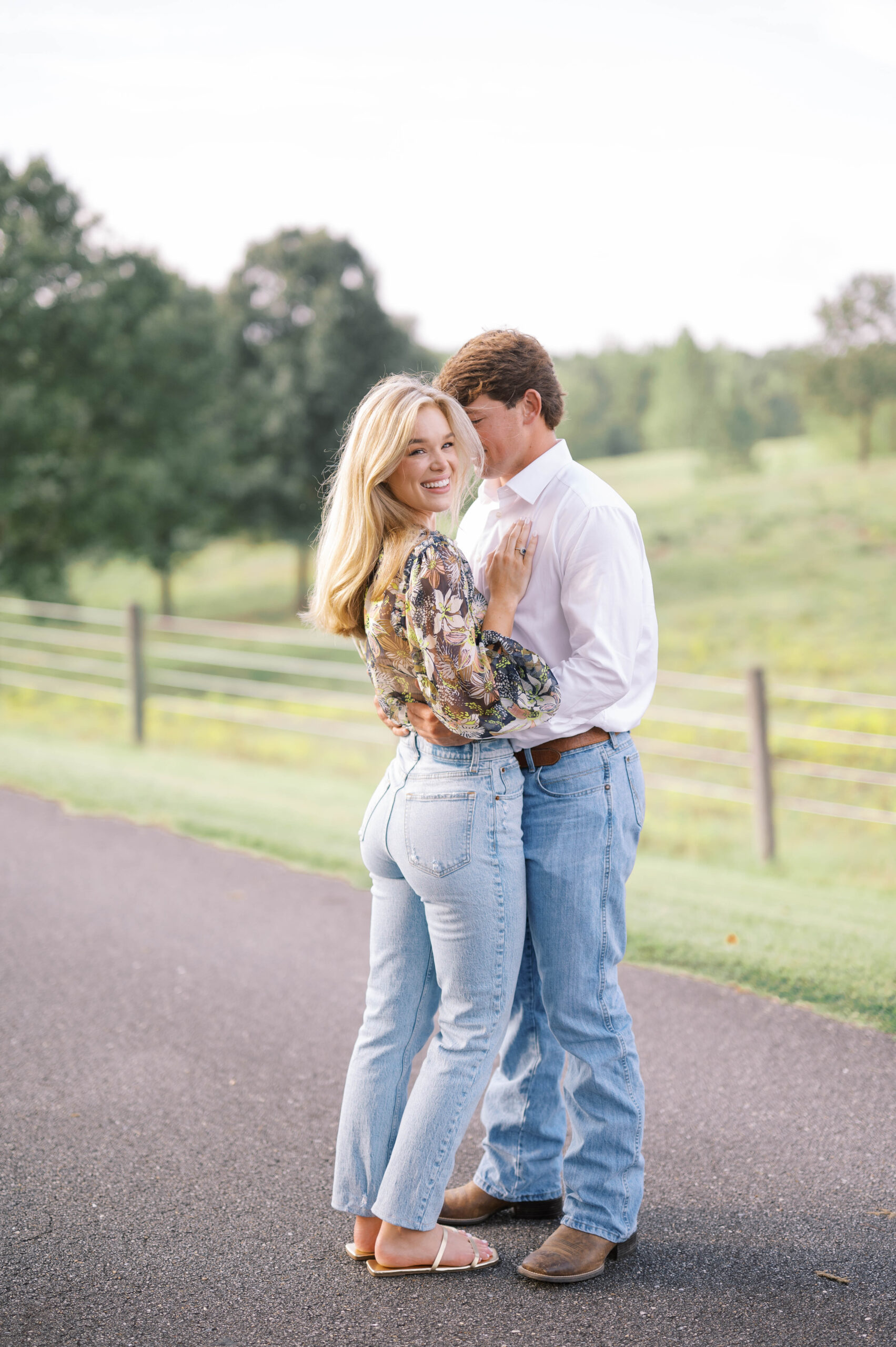 A fall engagement for a spring wedding | Showit Blog